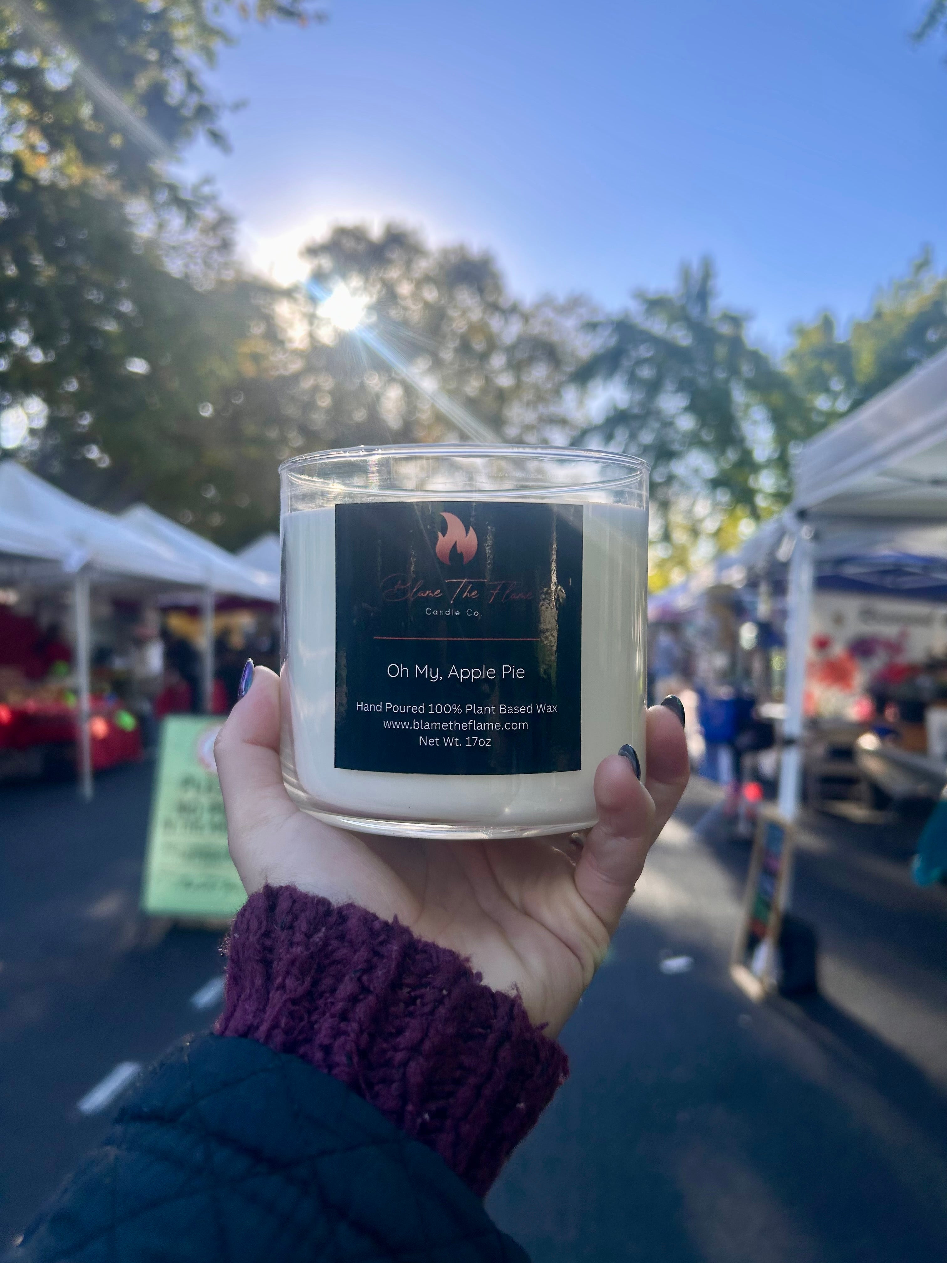 Oh My, Apple Pie Candle